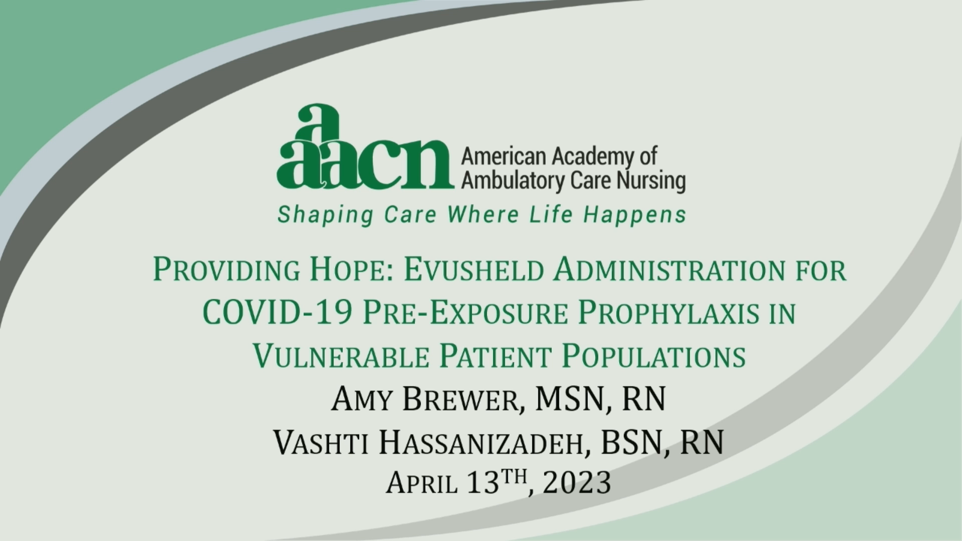 American Academy Of Ambulatory Care Nursing
