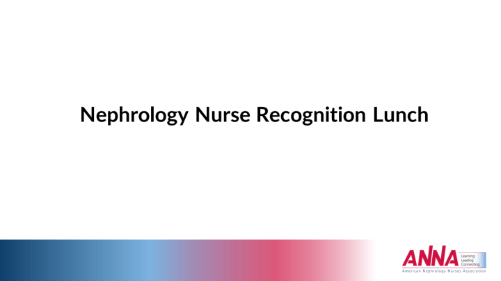 American Nephrology Nurses Association