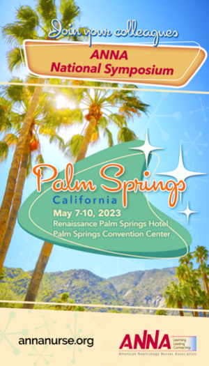 Hot Lists - American Nephrology Nurses Association