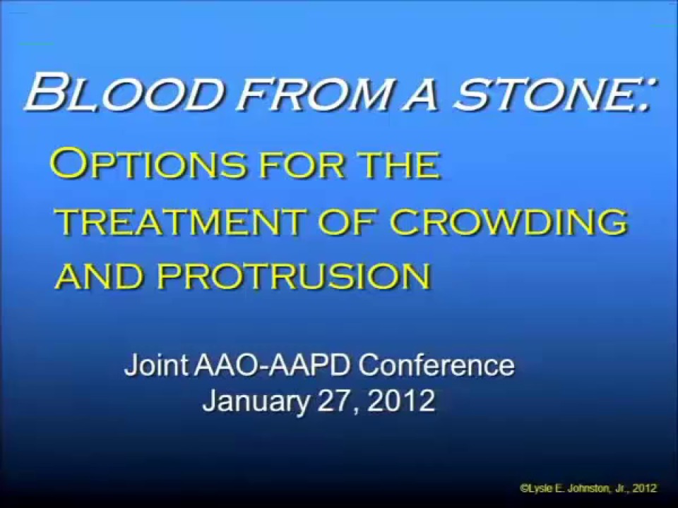2012 Joint AAO AAPD Conference Blood From A Stone Options For The 2012-joint-aao-aapd-conference-blood-from-a-stone-options-for-the