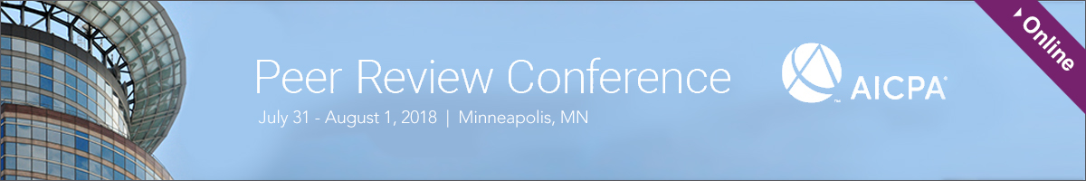 Peer Review Conference 2018 - Online - Event Summary