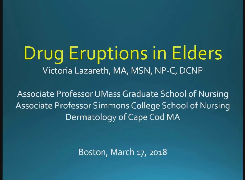 Drug Eruptions In Elders drug-eruptions-in-elders