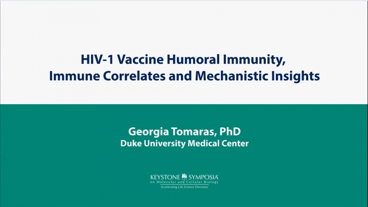 HIV Vaccine Humoral Immunity, Immune Correlates and Mechanistic Insights.