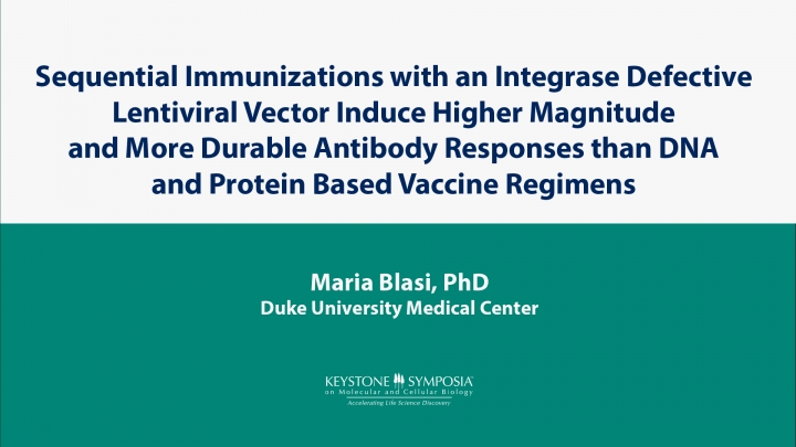 Sequential Immunizations with an Integrase Defective Lentiviral Vector ...