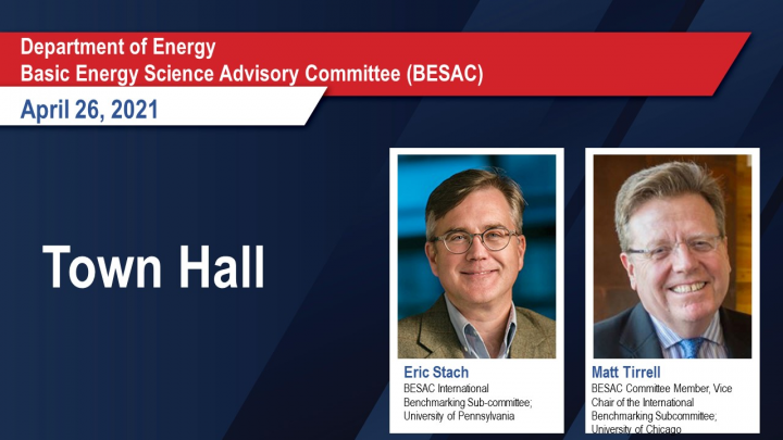 Department of Energy Basic Energy Science Advisory Committee (BESAC ...