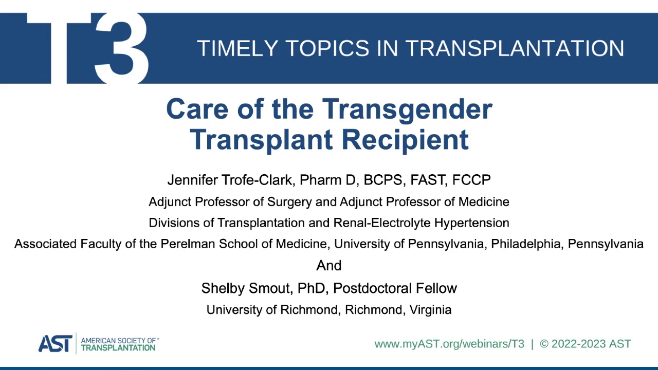 American Society of Transplantation