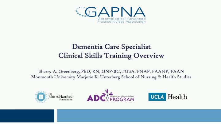 Gerontological Advanced Practice Nurses Association