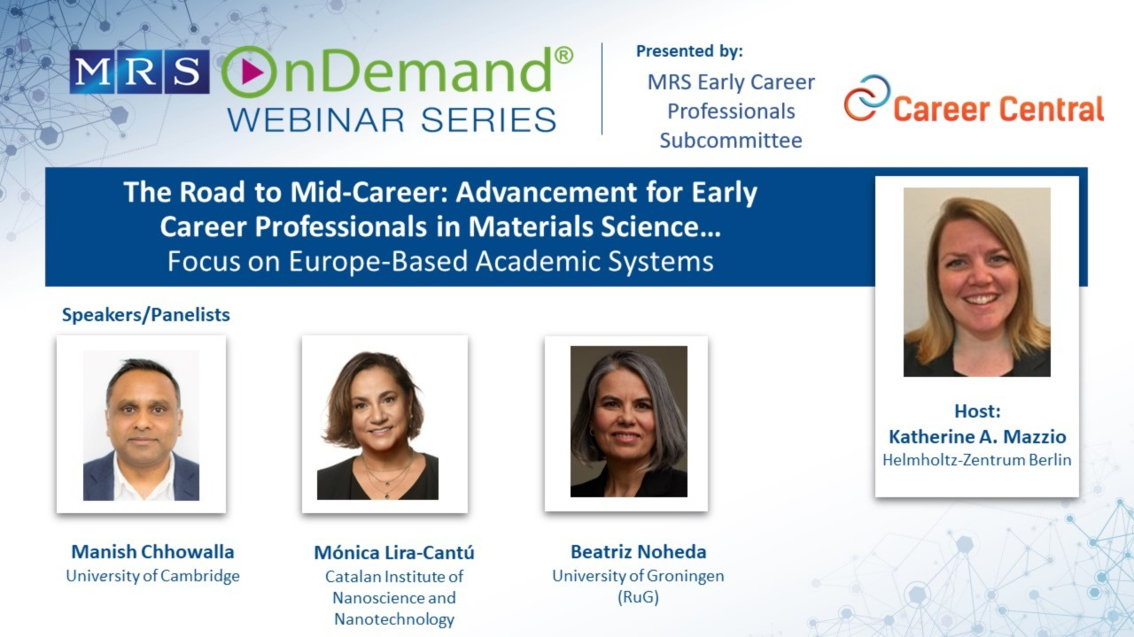 The Road to Mid-Career: Advancement for Early Career Professionals in ...