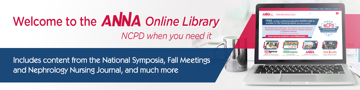 Home - American Nephrology Nurses Association